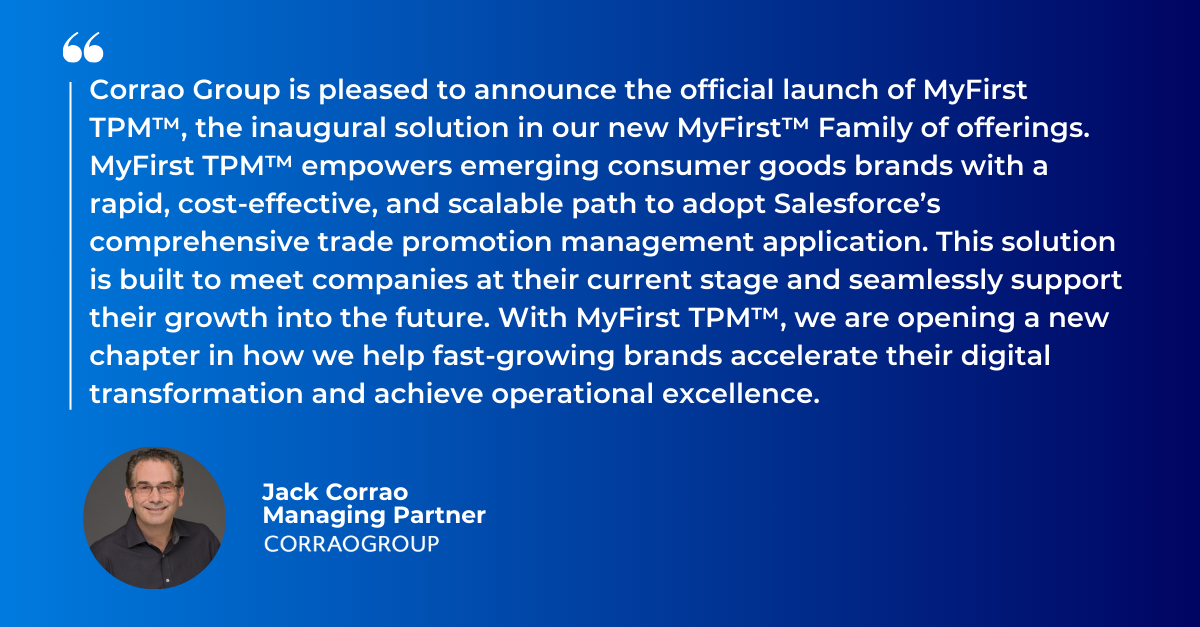 Corrao Group Launches MyFirst TPM™ – Corrao Group Blog